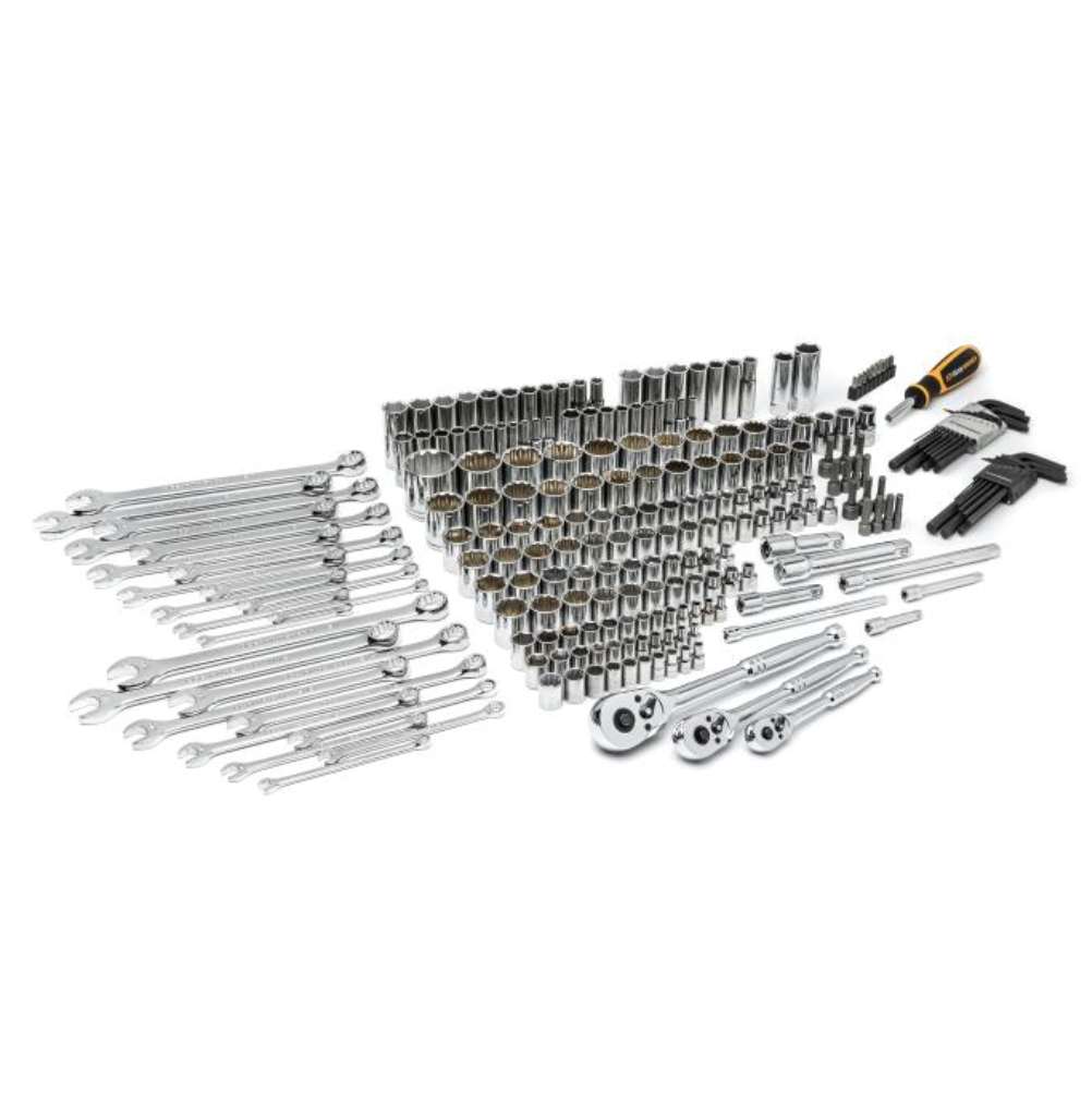 GearWrench 80942 - 239 Piece Mechanics Tool Set in 3 Drawer Storage Bo ...