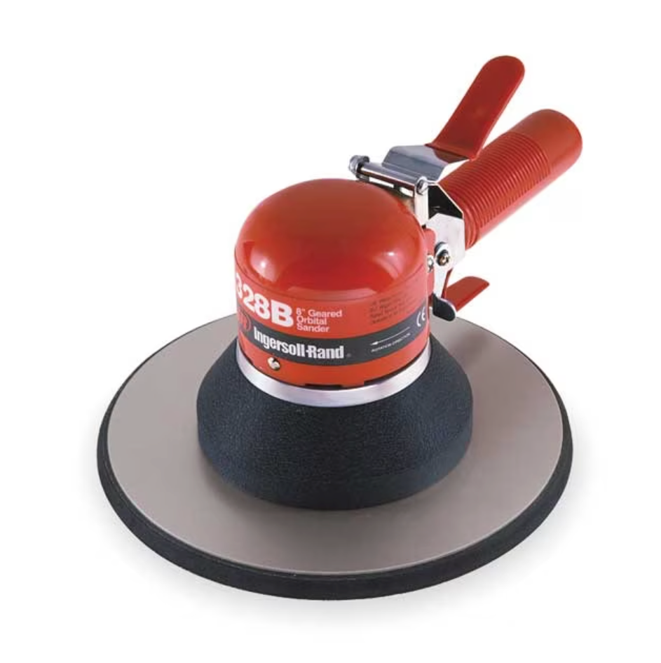 Ingersoll Rand 328B Heavy Duty Air Geared Orbital Sander 8" Pad – Clark ...