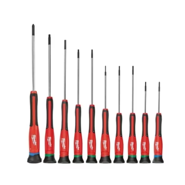 Milwaukee 48-22-2612 Precision Screwdriver Set, 10pc – Clark's Tool ...