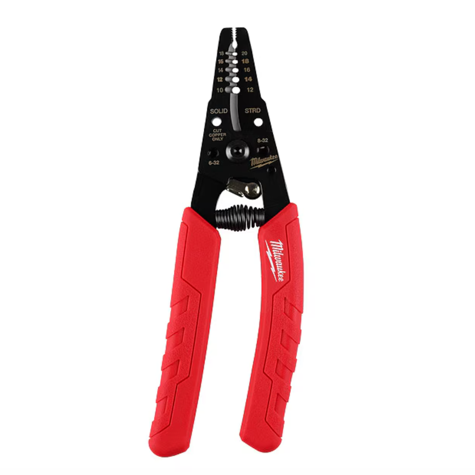 Milwaukee 48-22-3050 - 10-20 AWG Comfort Grip Wire Stripper and Cutter ...