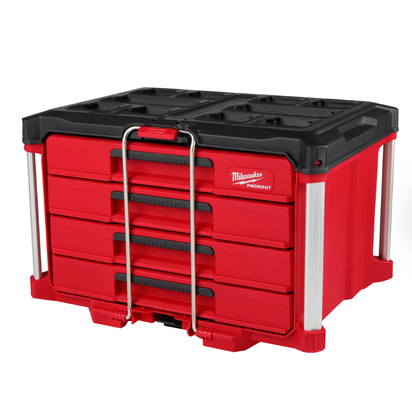 Milwaukee 48-22-8444 PACKOUT™ 4-Drawer Tool Box – Clark's Tool & Equipment