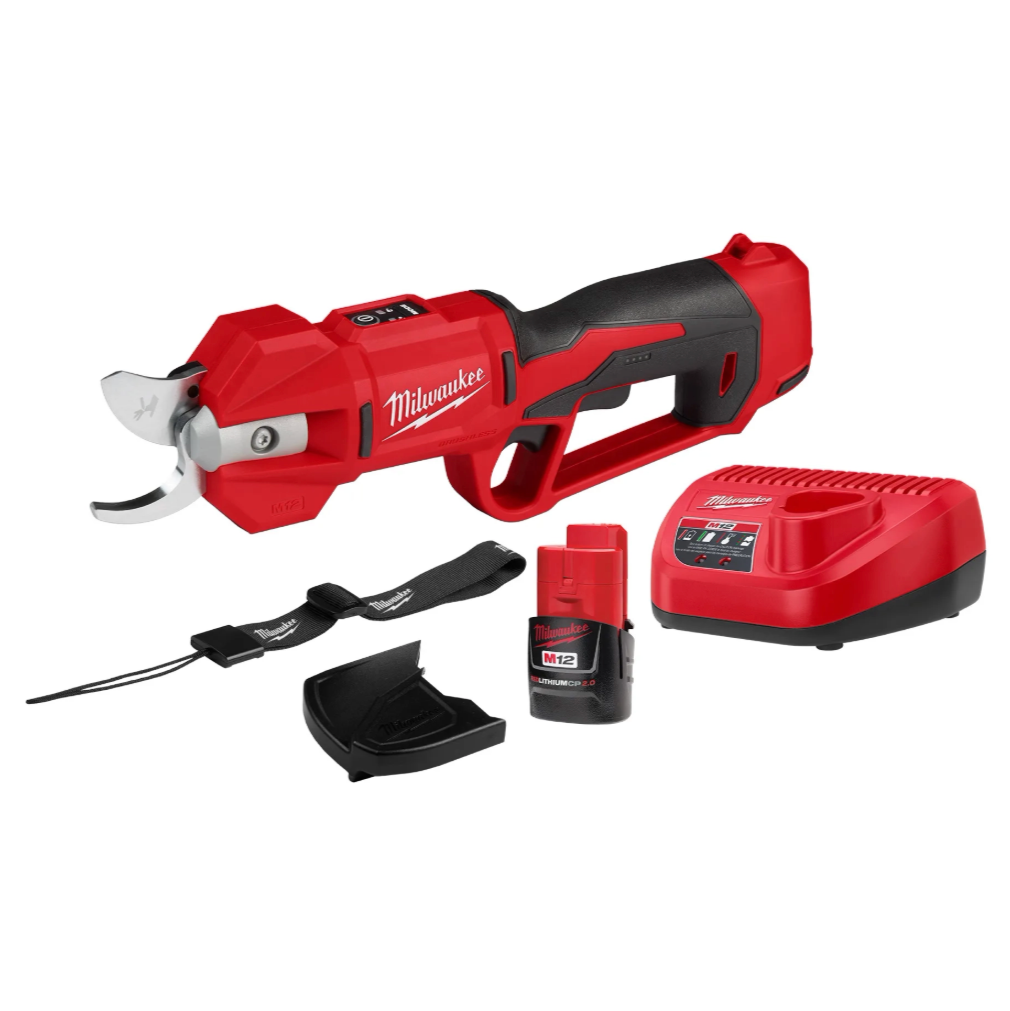 Milwaukee 2534-21 M12™ Brushless Pruning Shears Kit – Clark's Tool ...