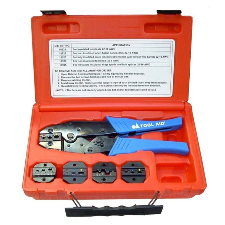 S & G Tool Aid 18920 Ratcheting Terminal Crimping Kit – Clark's Tool ...