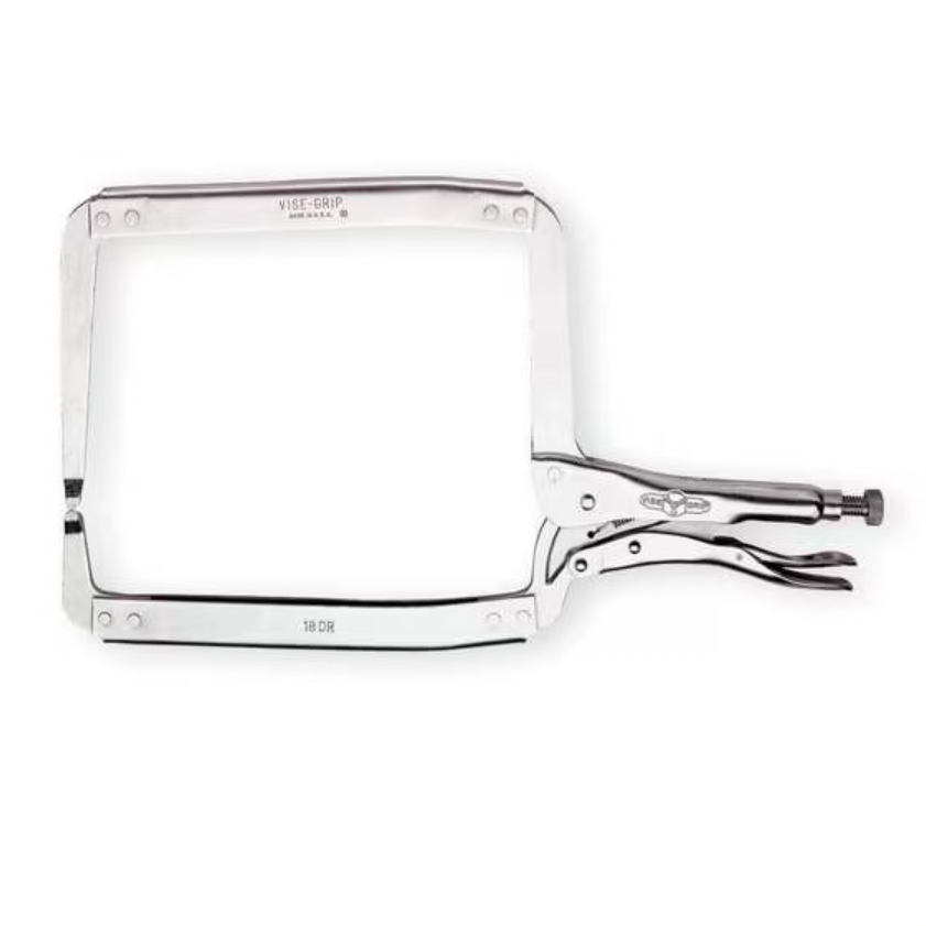 Vise-Grip 18DR Original™ Extended Throat Locking C-Clamps with Regular ...